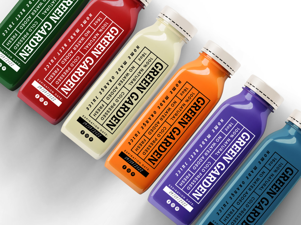 Custom Bottle Label Design Services | RexterTech